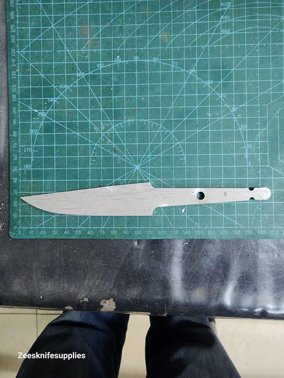 Puukko Hidden Tang – High Carbon 5160 – 4mm – Zees Knife Supplies