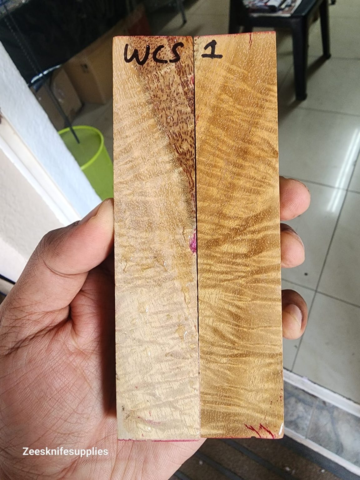 White Cedar Scale Set – WCS – 1 – Zees Knife Supplies